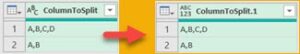 Splitter functions in Power Query